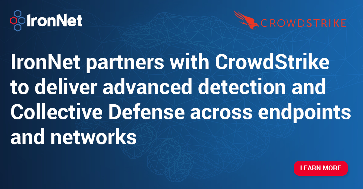 Better detection from endpoint to network: IronNet partners with CrowdStrike